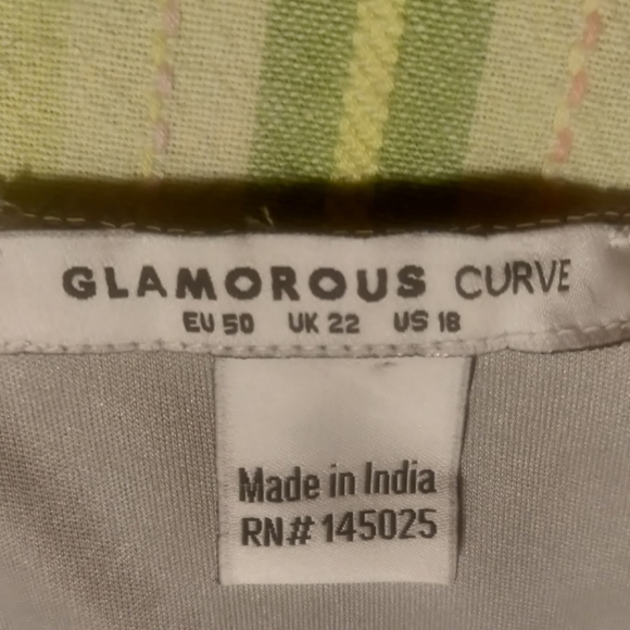 Glamorous Curve | Dresses | Glamorous Curve Beaded Dress Size 8 | Poshmark